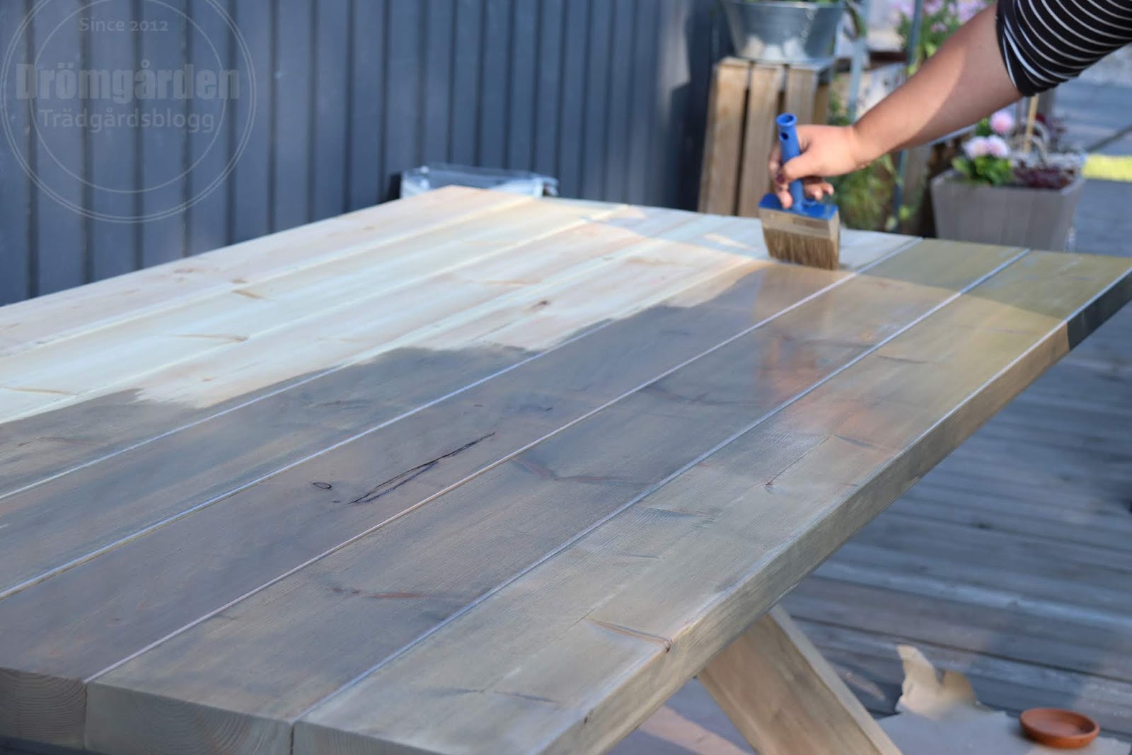 Drömgården: Bygga ett plankbord