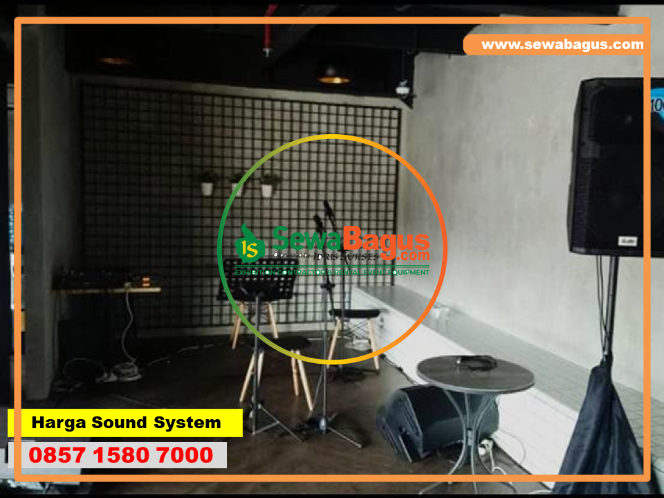HARGA SEWA PAKET SOUND SYSTEM GANTUNG