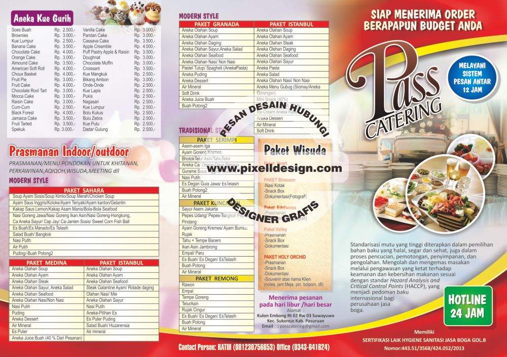 72+ Contoh Promosi Catering