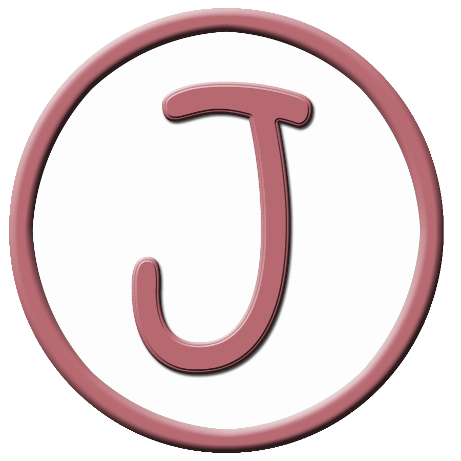 ® Colección de Gifs ®: LETRAS MAYÚSCULAS EN CÍRCULO DE COLOR ROSADO