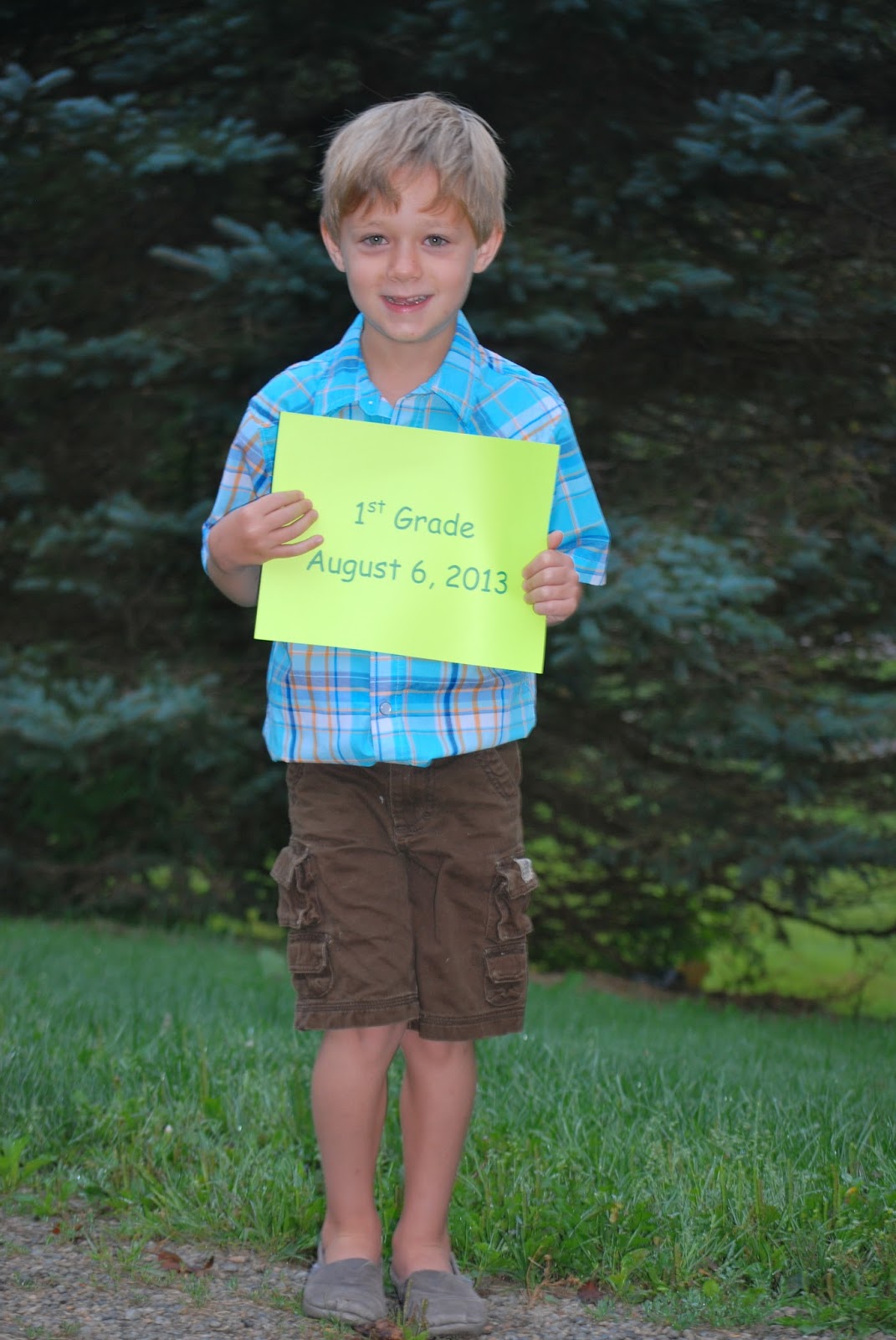 Our Little Life: First Day of 1st Grade!