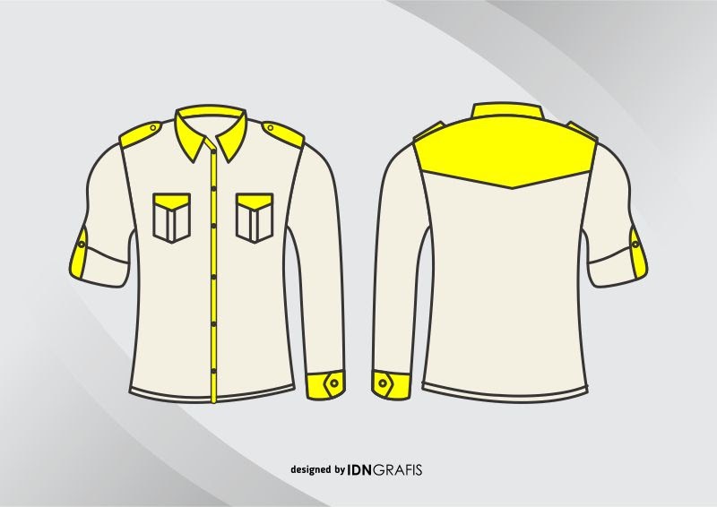 Download Kemeja Lapangan Vector - IDN GRAFIS