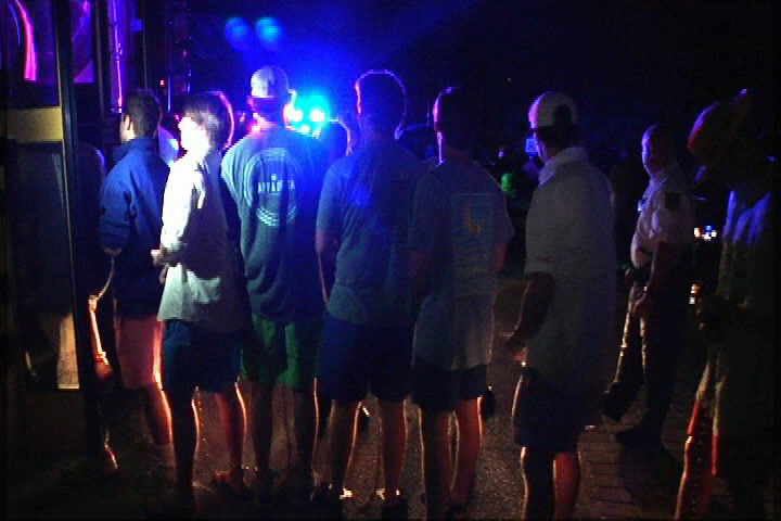 Guys Cuffed and Jailed: Spring Breakers Arrested