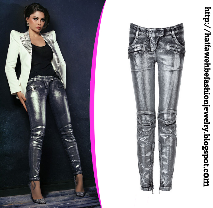 Haifa wehbe fashion and jewelry: Rania Photoshoot outfits