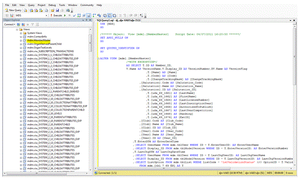 ReachSOA: MDM with Microsoft Master Data Services ( MDS )