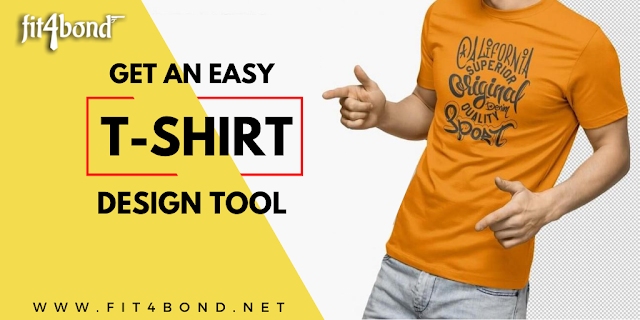 Design T-Shirts Online With Fit4Bond's Advanced T-Shirt Design Tool