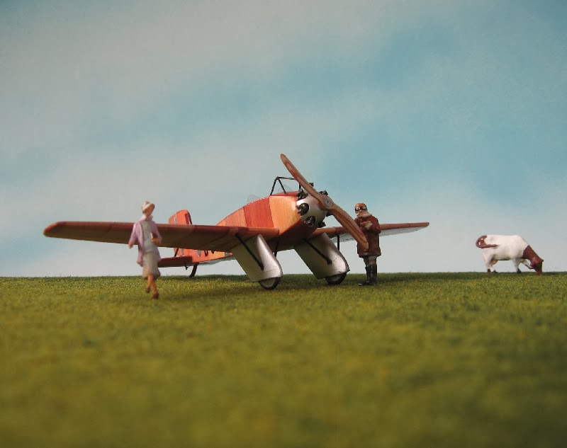 Wings of Intent: Scratchbuilt 1/72 scale Albatros L.60 completed