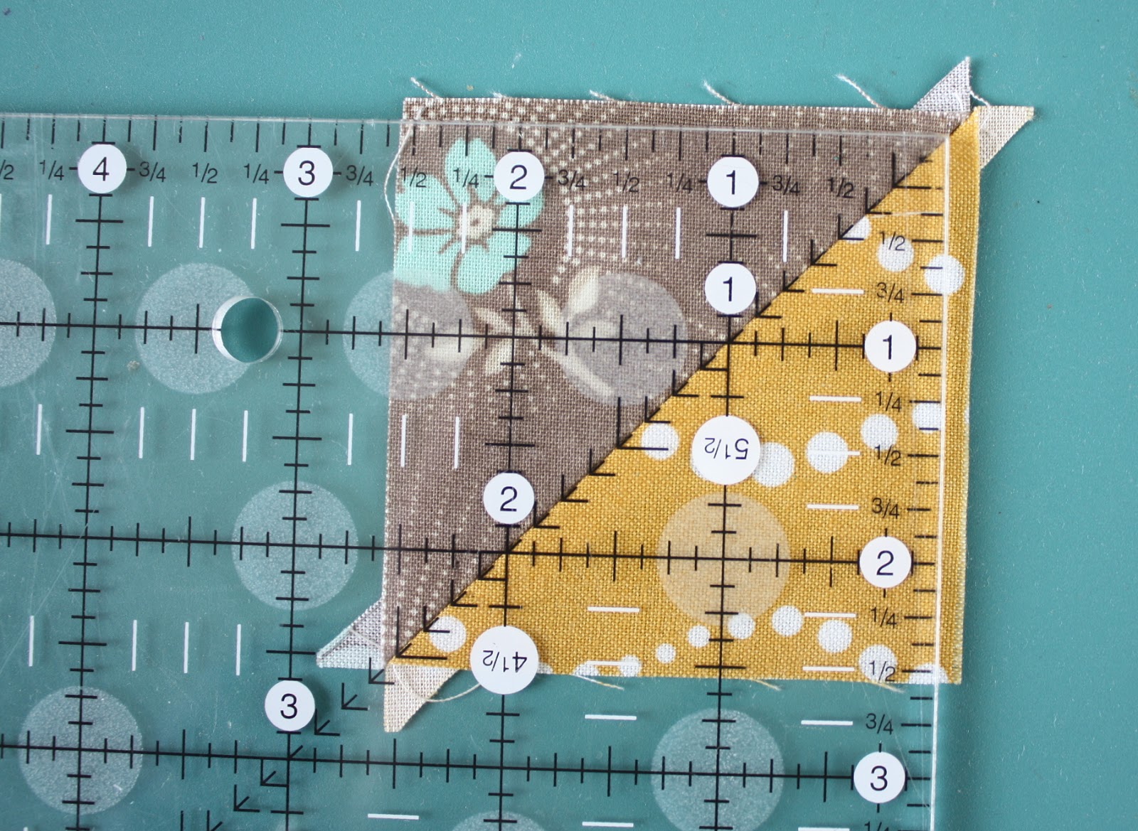Squaring up Half-Square Triangles - Diary of a Quilter - a quilt blog