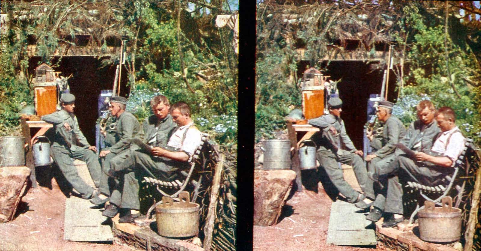 Rare and Amazing Color Photographs of the German Front During World War ...