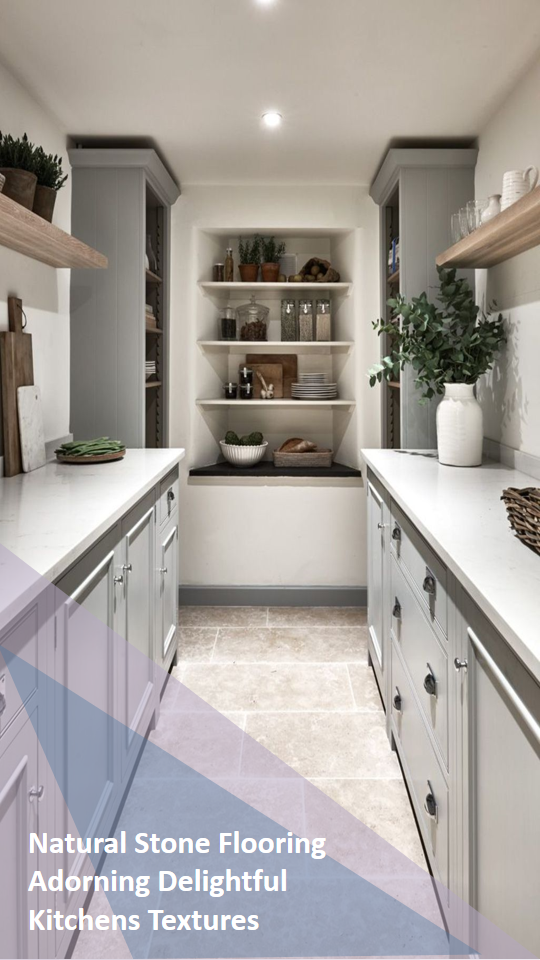 42 Natural Stone Flooring Adorning Delightful Kitchens Textures