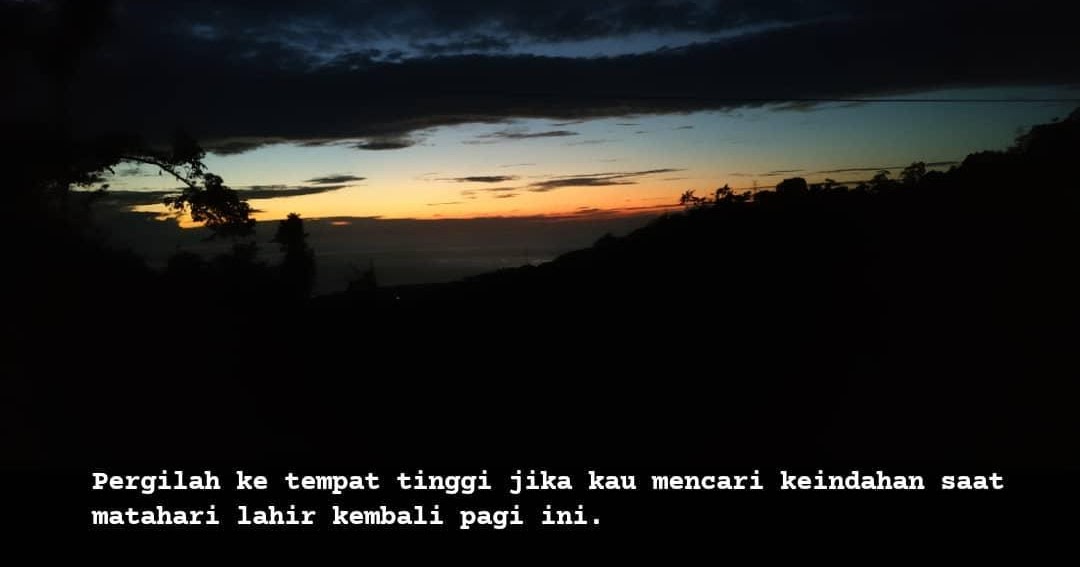 Kalau Di Tempat Rendah, Kita Biasanya Diremehkan. - Heart Speak Quote