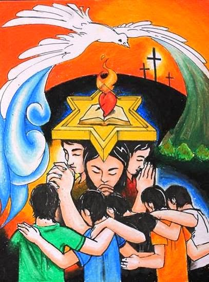 Tolentine Herald: Catholic Faith Festival 2014: POSTER MAKING CONTEST