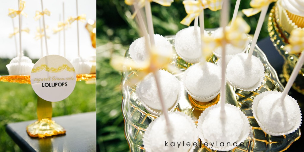 Vintage Yellow Dessert Bar - Jenny Cookies