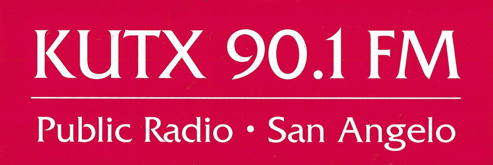 Radio Sticker of the Day: KUT / KUTX