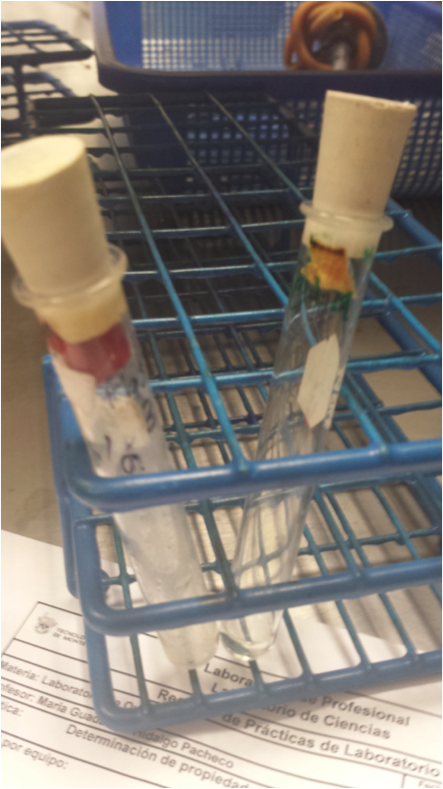 Laboratorio De Química Práctica 3 Densidad Y Difusión De Los Reactivos
