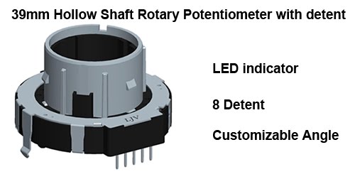 LJV Encoders, Potentiometers & Switch: Select Function By LJV Rotary ...