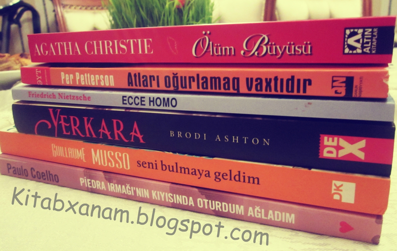 Endirimdə aldığım Kitablar