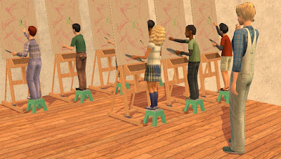 TheNinthWaveSims: The Sims 2 - Art Education Major
