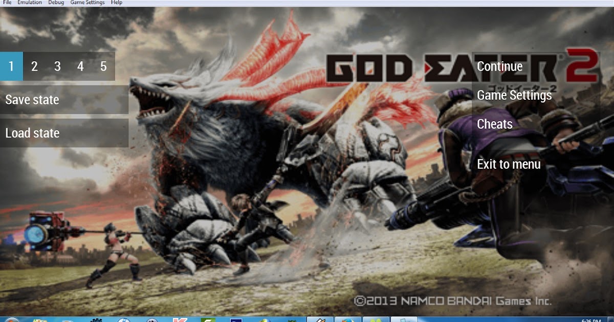 [PSP Rom] CWCheat God Eater Burst ( USA )