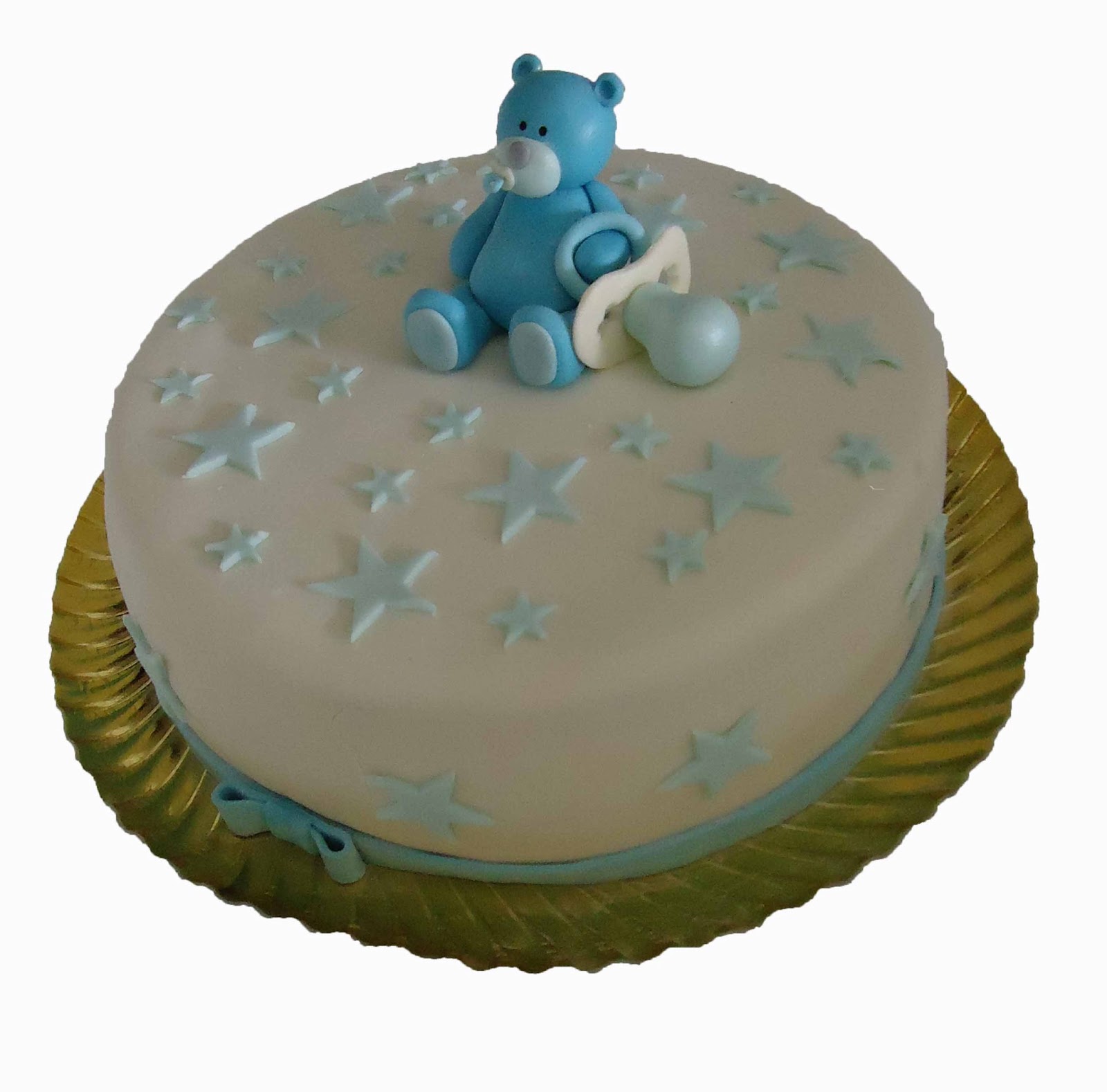 Cake designer: Bolo Ursinho e Chupeta/ Bear and Pacifier Cake