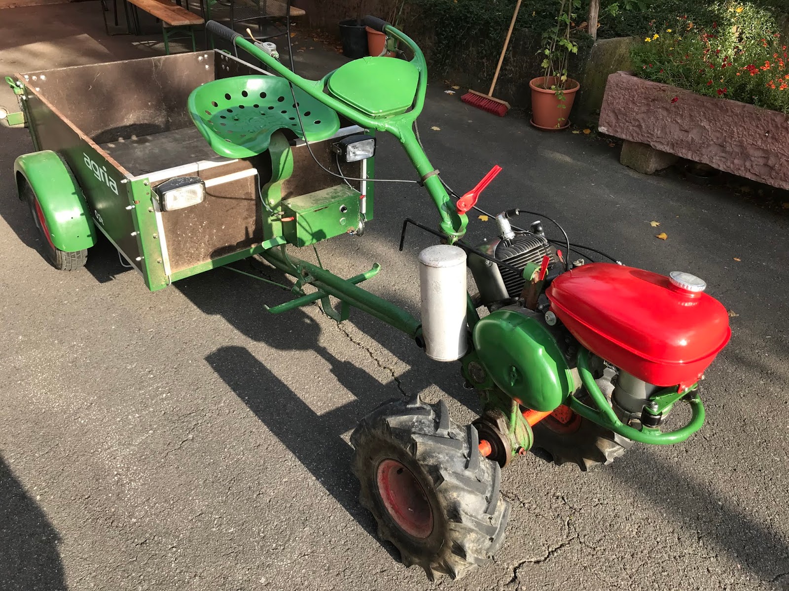 The Bauernhaus: Two-Wheeled Tractors Continued: The Agria 6000