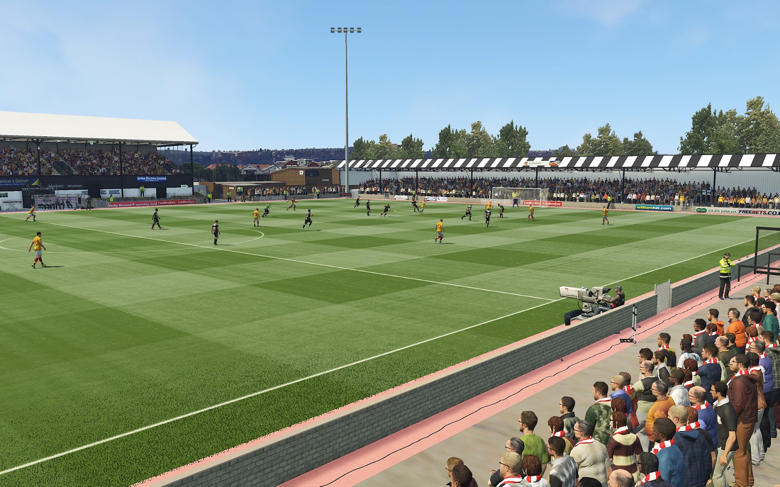 PES 2019 Stadium: Somerset Park stadium for PES 2013 by Twitch