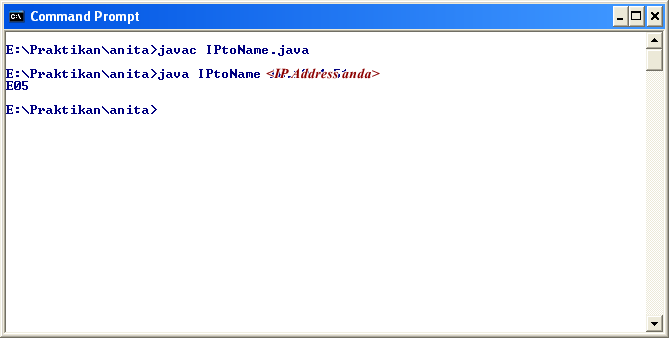 AM: Menampilkan Nama Host Komputer dengan menggunakan IP Address ...