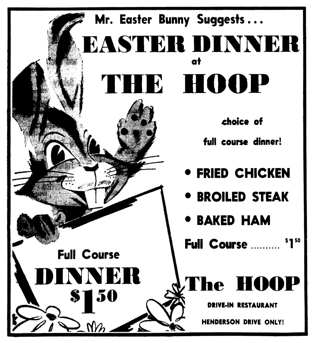 Brady's Bunch of Lorain County Nostalgia: Easter Parade of Vintage Ads
