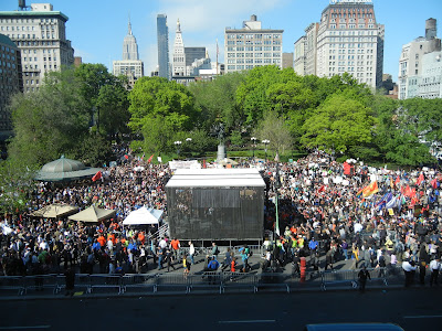 A Walk in the Park: May Day Celebration In Union Square Park