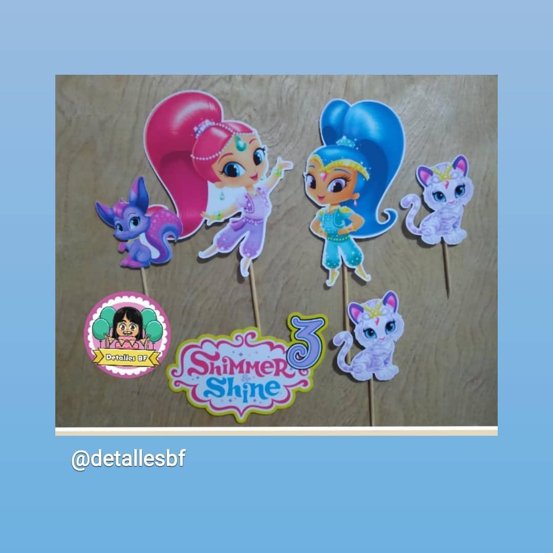 Topper Shimer y Shine - Mis Toppers Tus Toppers