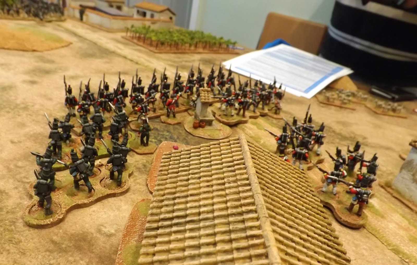 JJ's Wargames: Bob's New Wargames Room - Peninsular War, Sharp Practice