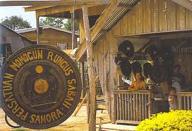 The Unique Of Sabah: Kampung Sumangkap Gong Factory