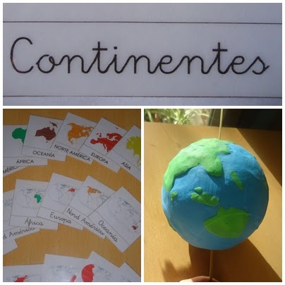 Aprendizaje Familiar: Continentes y Océanos
