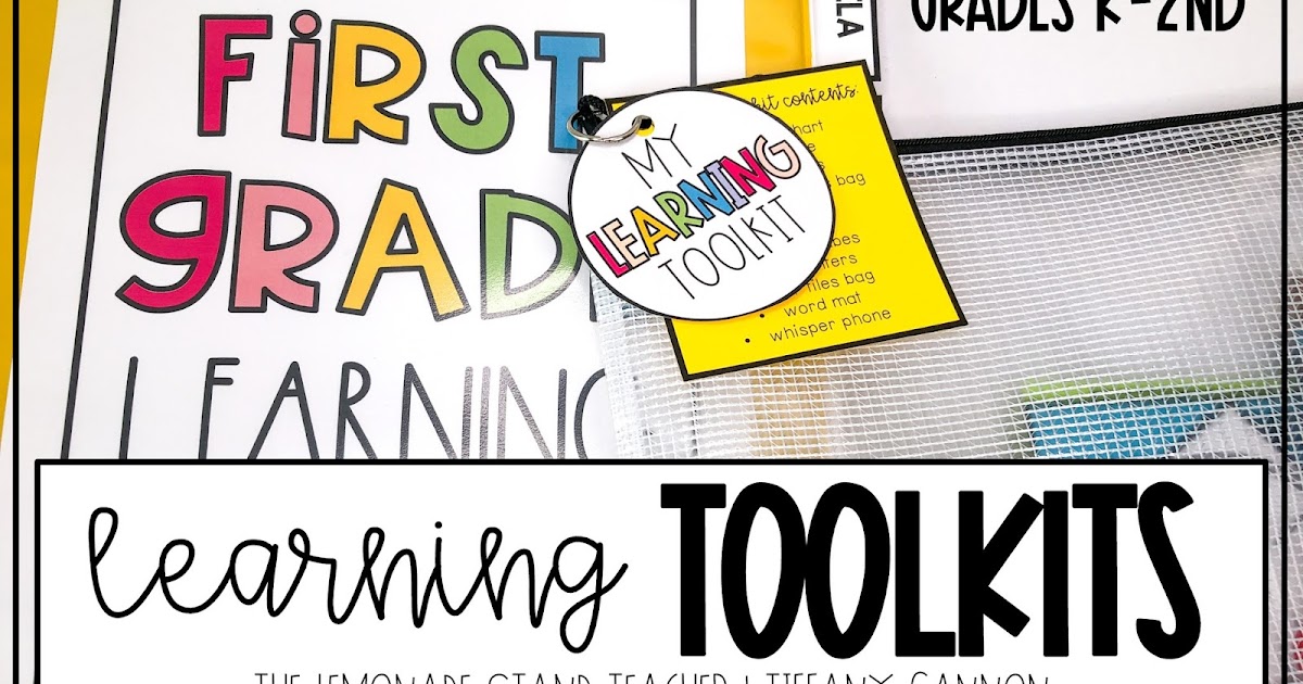Learning Toolkits and Binders for Kindergarten | The Lemonade Stand