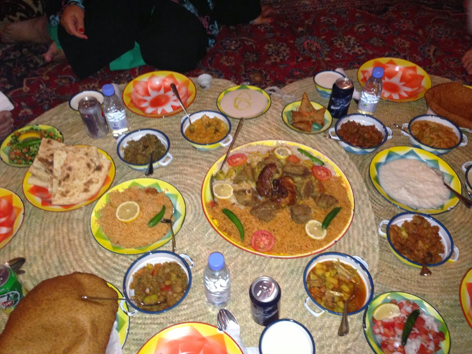 Sparkling Desert: Traditional Saudi Food - Najd Village