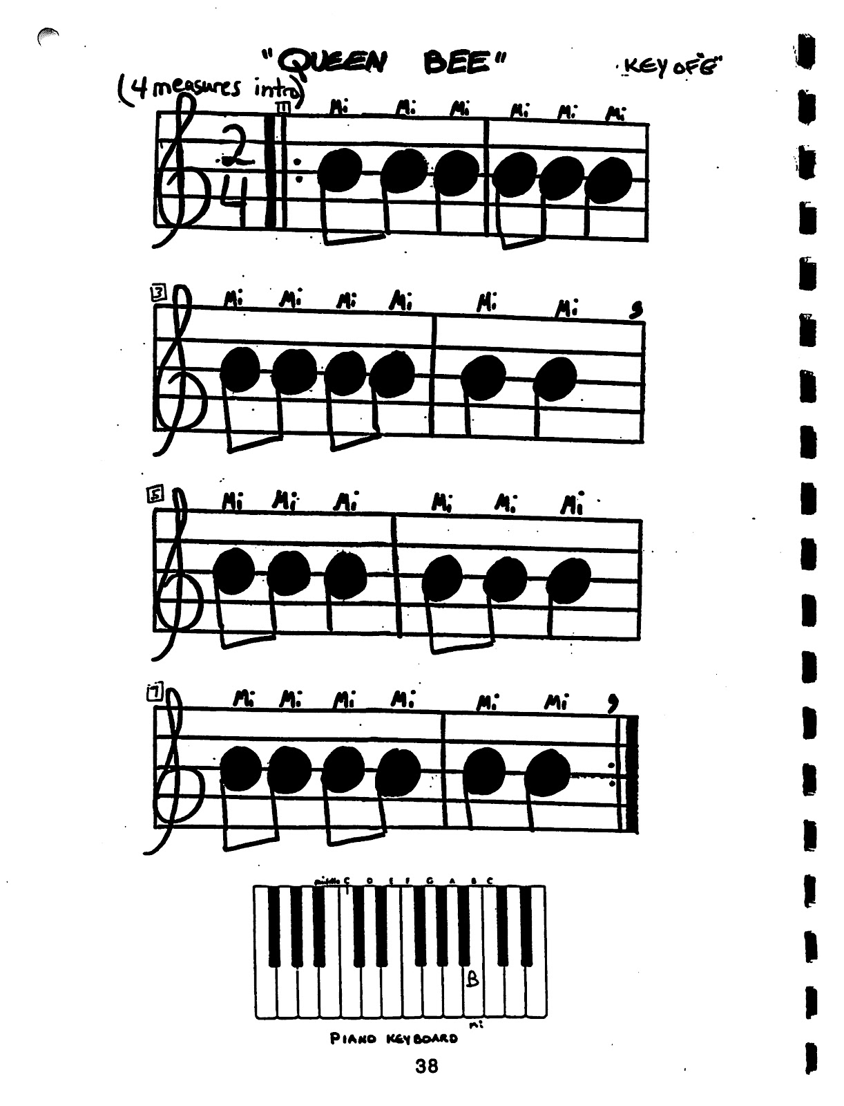 Miss Jacobson's Music: BEGINNING RECORDER PACKET #3
