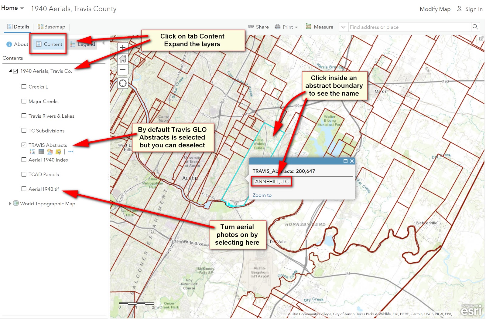 Travis County Historical Commission Blog: 1940 Aerial Photos