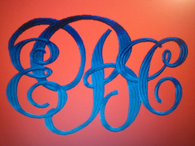 FullerWorks Customized Embroidery and more...: Sydney Monogram