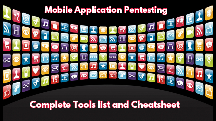 Mobile Application Pentesting Cheat sheet with Tools & Resources