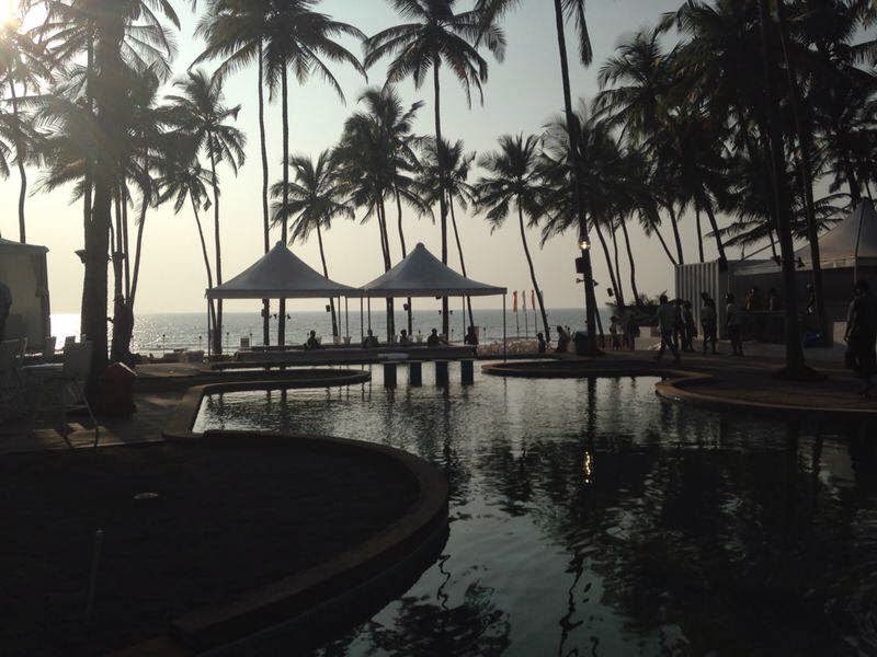 Scenery Images: Sunset Ashram Goa Images