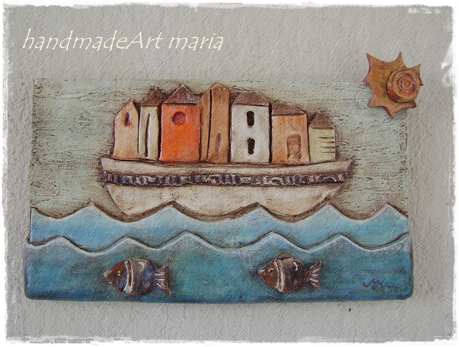 handmade art: SUMMER CLAY CRAFTS PART 2