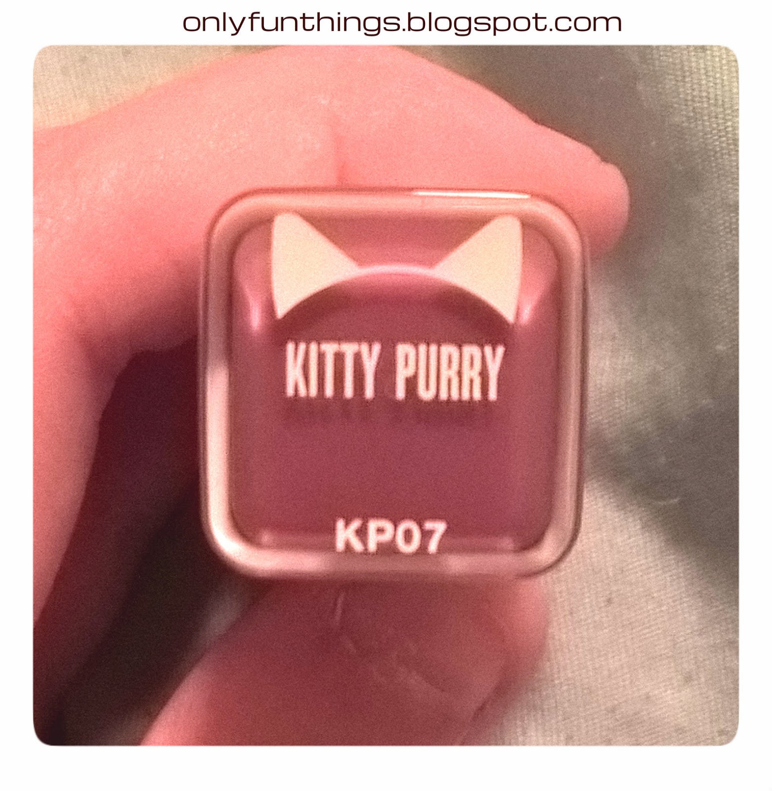 Katy Perry Lipstick in Kitty Purry- Review
