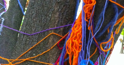 My Favorite Grandmother: Knitting... I need you at Figment Art Festival