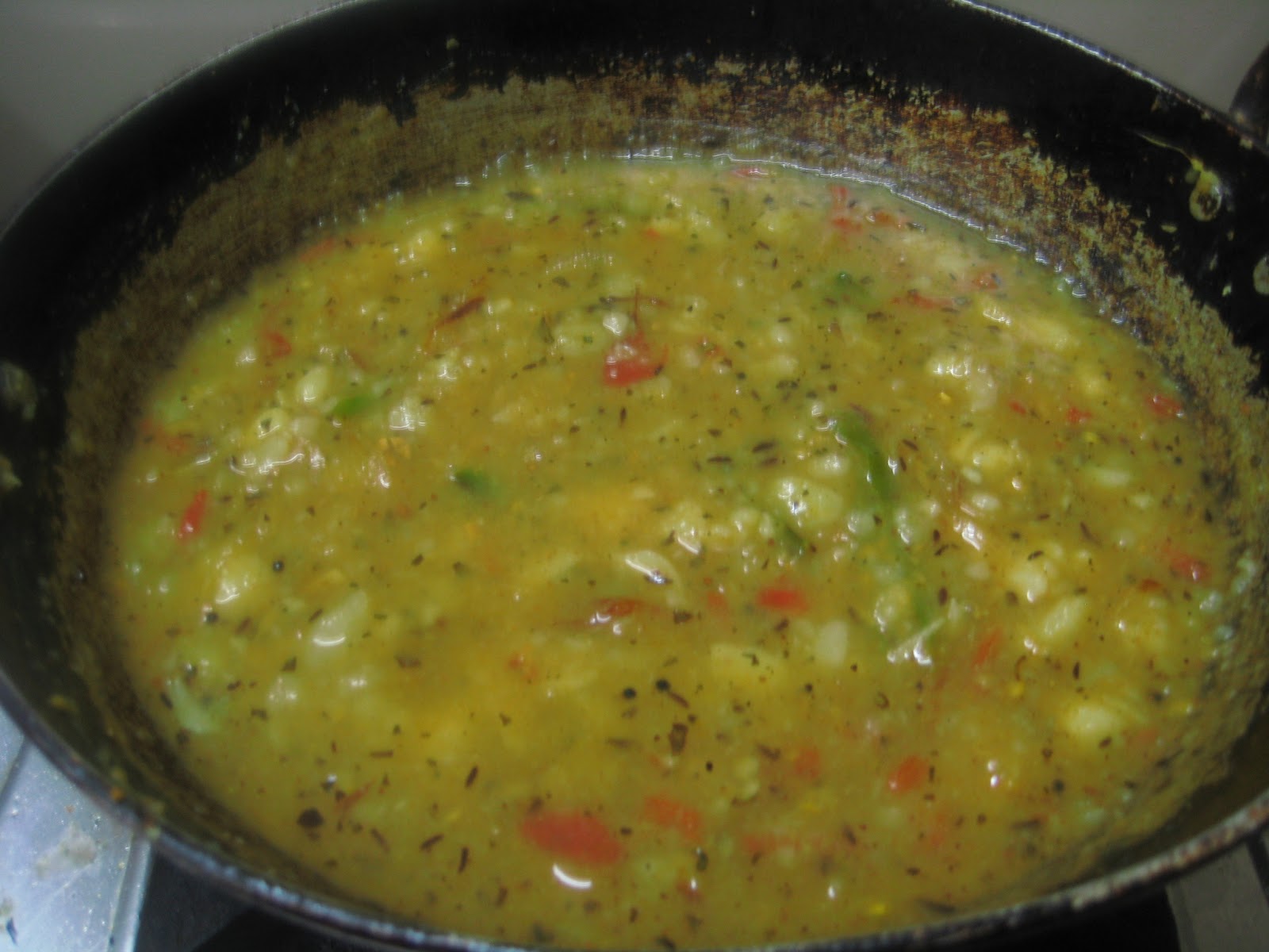 madhuri's kitchen: Poori Aloo Sabji / Poori Dumpala Koora / Poori ...