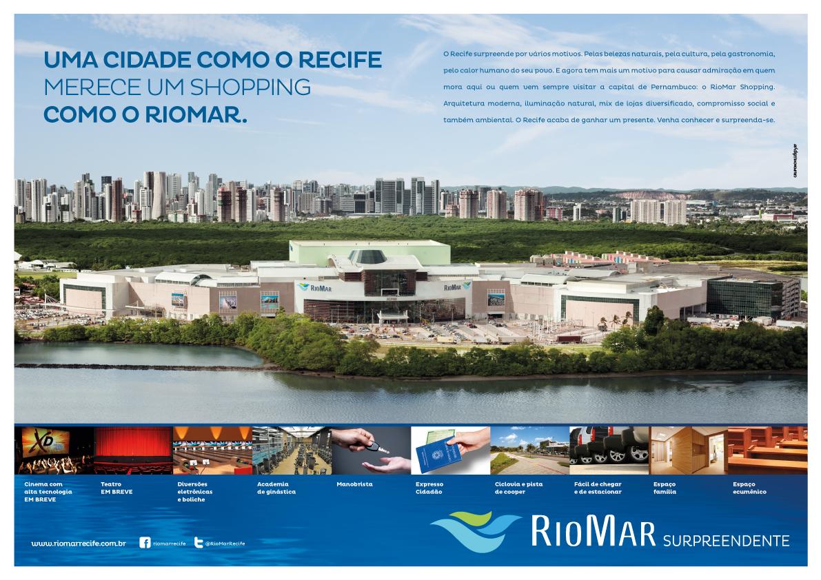 RECIFE | Complejo Corporativo & Comercial RioMar | 3 x 33p | E/C ...