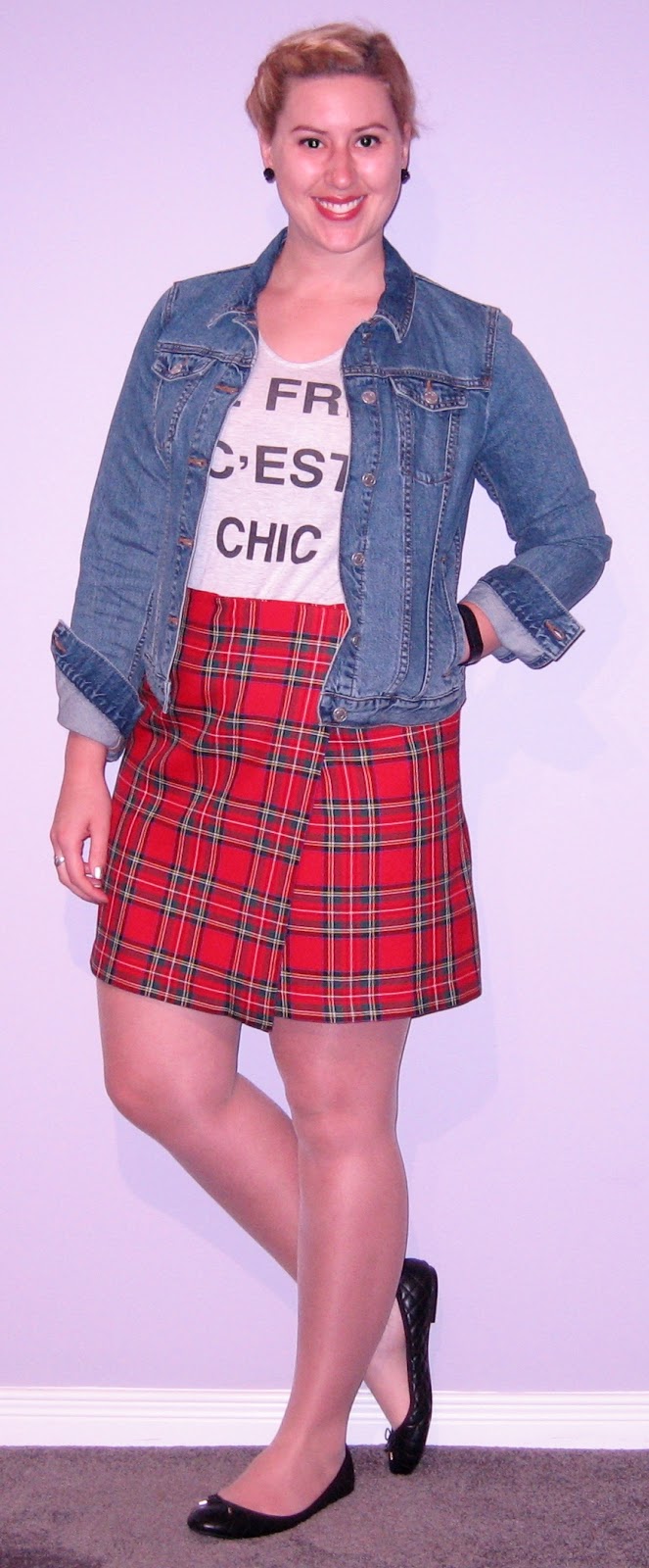 COUTURE DU JOUR by Mimi: Clad in Plaid