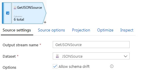 Flattening the JSON file by using ADF Data Flow