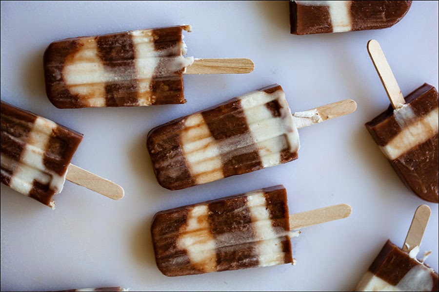 Lemons and Lavender: almond joy popsicles