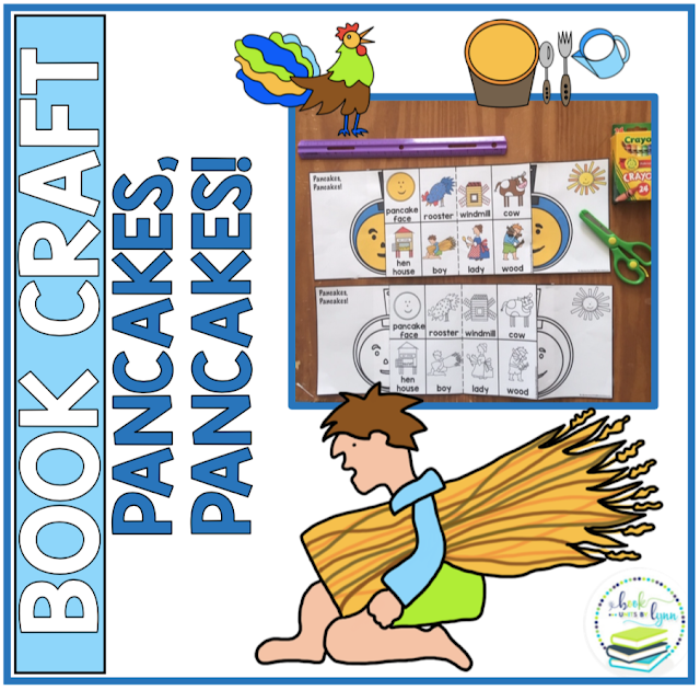 PANCAKES, PANCAKES! BOOK CRAFT ~ Book Units by Lynn