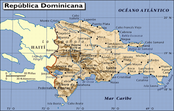 MAPAS DE: República Dominicana